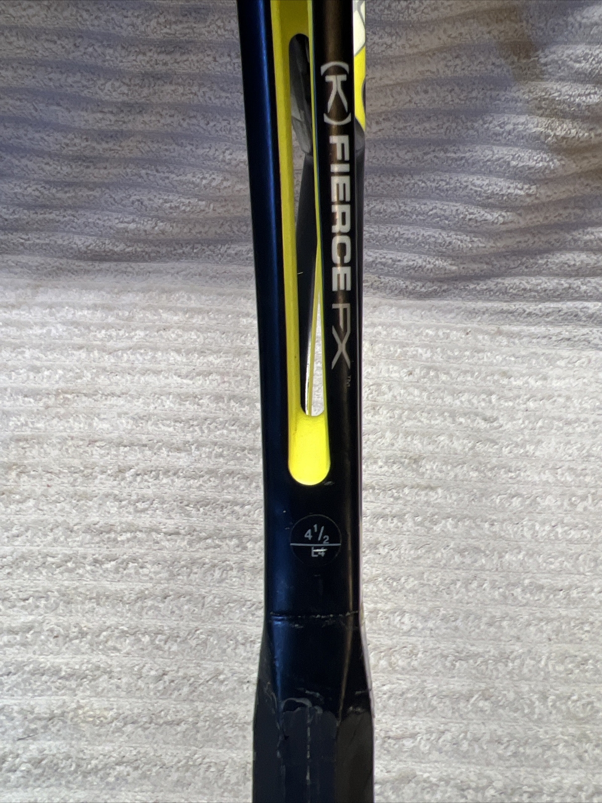 Wilson Tennis Racquet (K) Fierce FX Tennis 105 Headsize 4 1/2” Grip | eBay