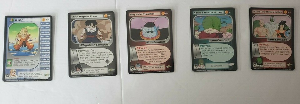 Dragon Ball Z CCG - Trunks Saga (2001) - You Pick (individual cards ...