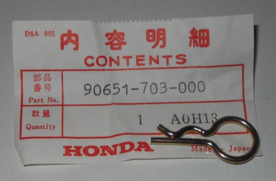 Honda NOS Pin, Snap (7mm) 90651-703-000 | eBay