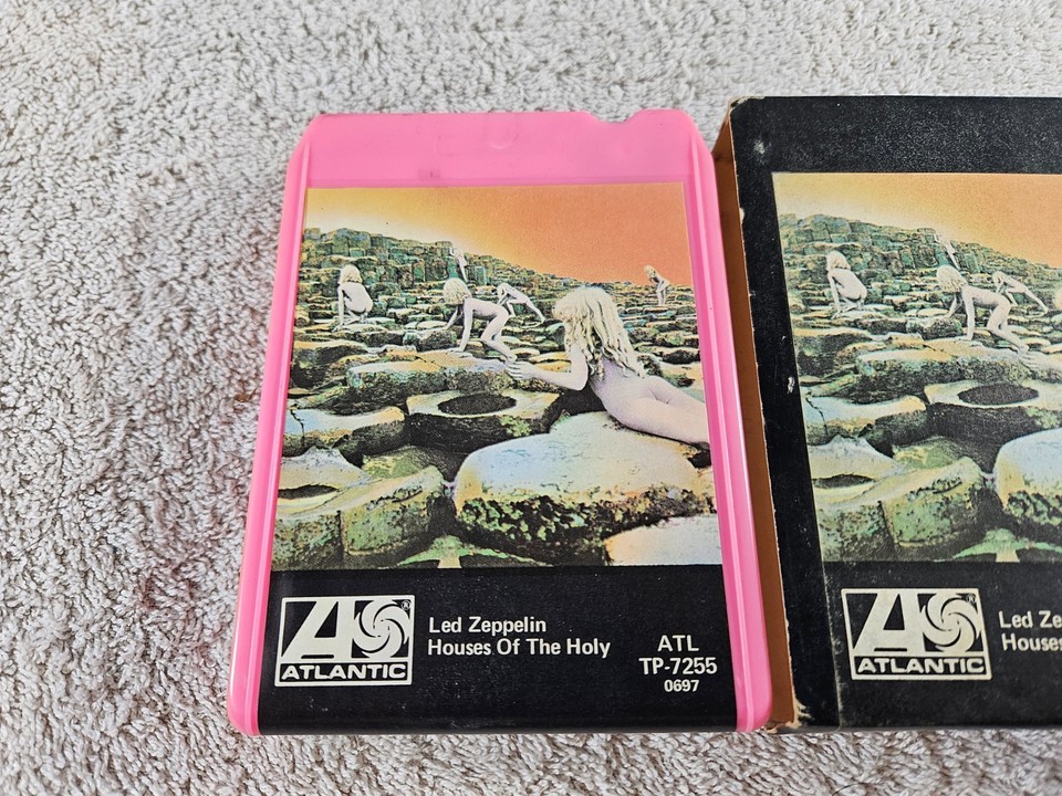 Led Zeppelin- Houses Of The Holy 8-Track Tape. Serviced. Free Ship! | eBay