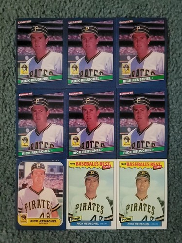 Rick Reuschel (1986) Baseball Card Mixed Lot of approx 9 Cards | eBay