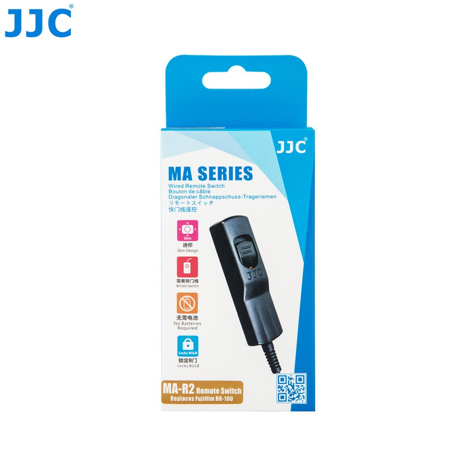 JJC Wired Remote Shutter Release for Canon EOS R5 5D IV III 7D 6D Mark ...