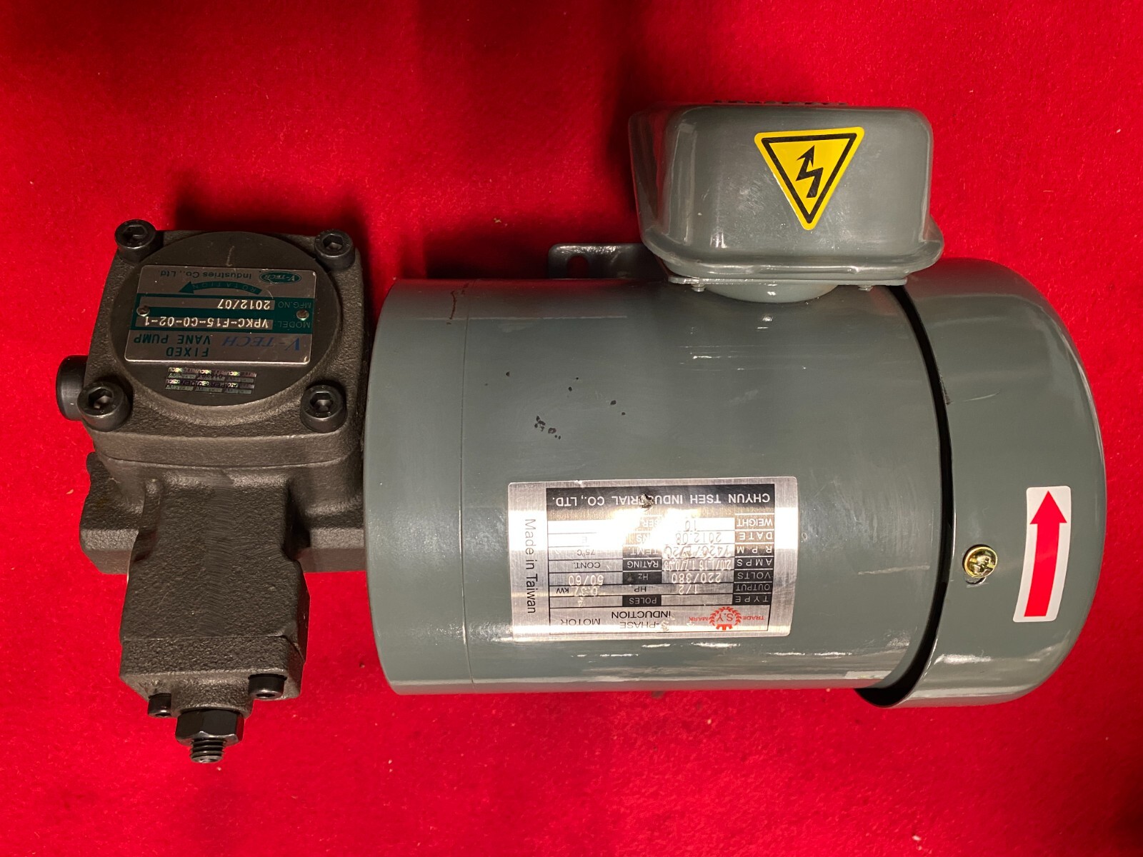 PUMP/MOTOR SET (CT10-JW) VTECH PUMP VPKC-F15-C0-02-1-MOTOR 1/2 HP | eBay