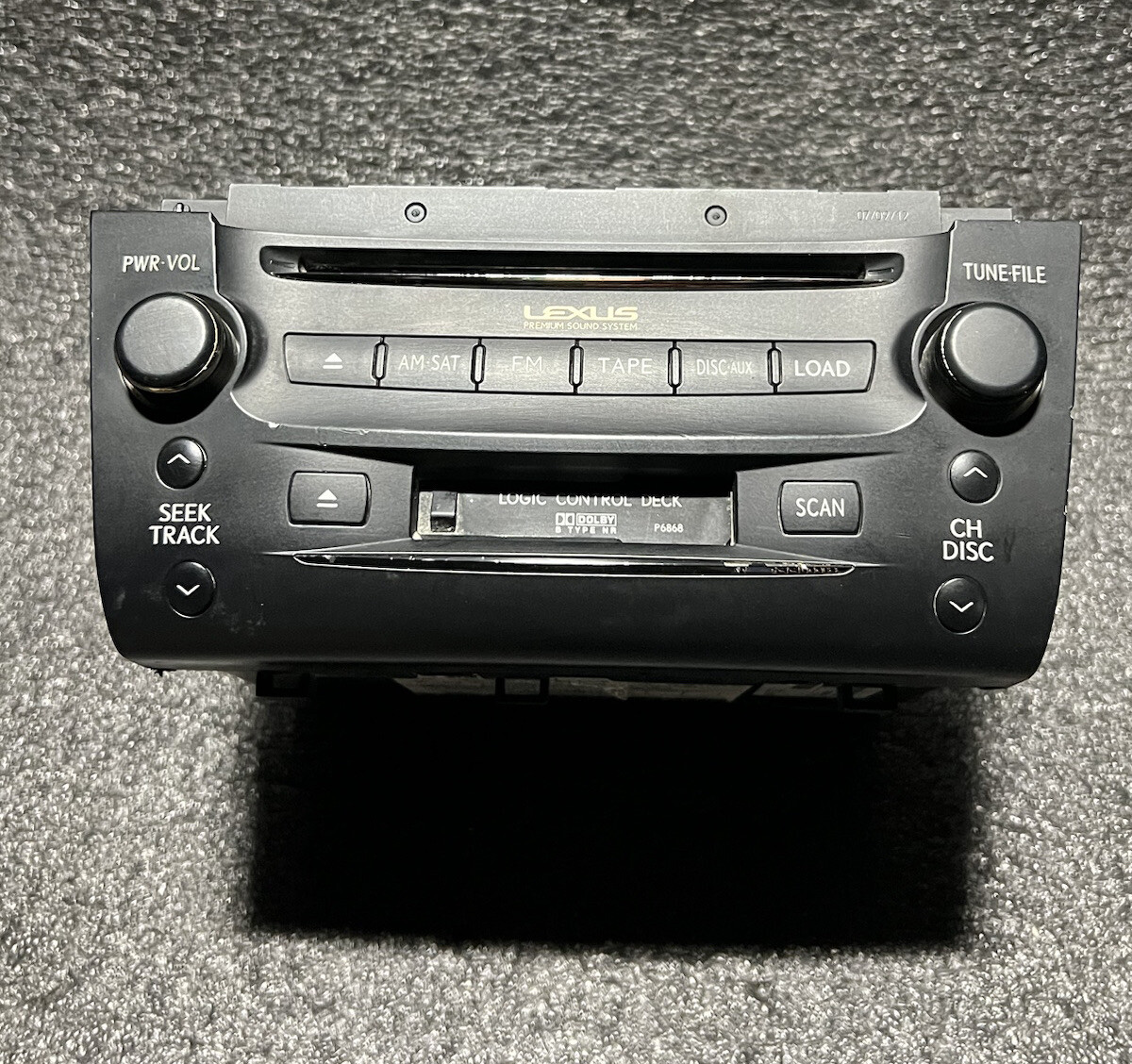 🚘08-09 Lexus GS350 AM FM 6CD Cassette Radio Player Receiver OEM | eBay