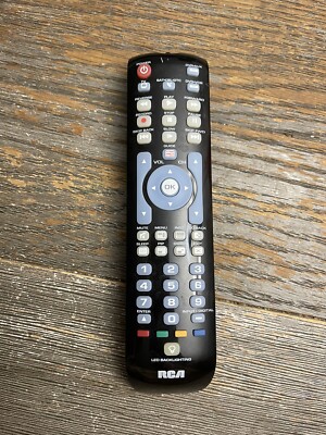 RCA RCRN04GR Universal Remote Control 4-Device LED Backlit Keyboard ...