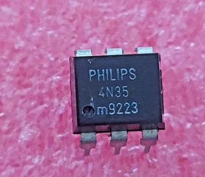 1pcs 4N35 Optocoupler, Photodarlington output, High Gain with Base ...
