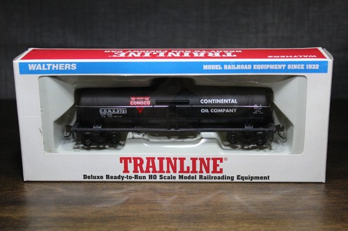 Walthers Trainline 931-614 Conoco HO Scale Ready To Run 40' Tank Car | eBay