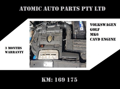 Volkswagen Golf VW MK6 CAV 1.4L turbo supercharged 4 CYL CAVD engine ...