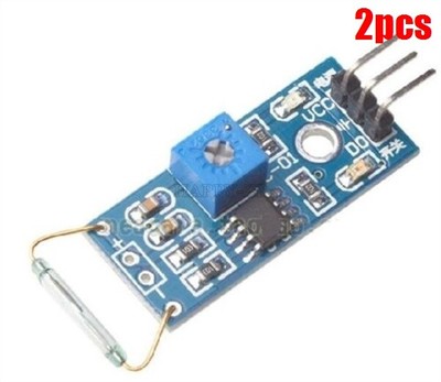 2Pcs Reed Sensor Module Magnetron Module Reed Switch Magswitch For ...