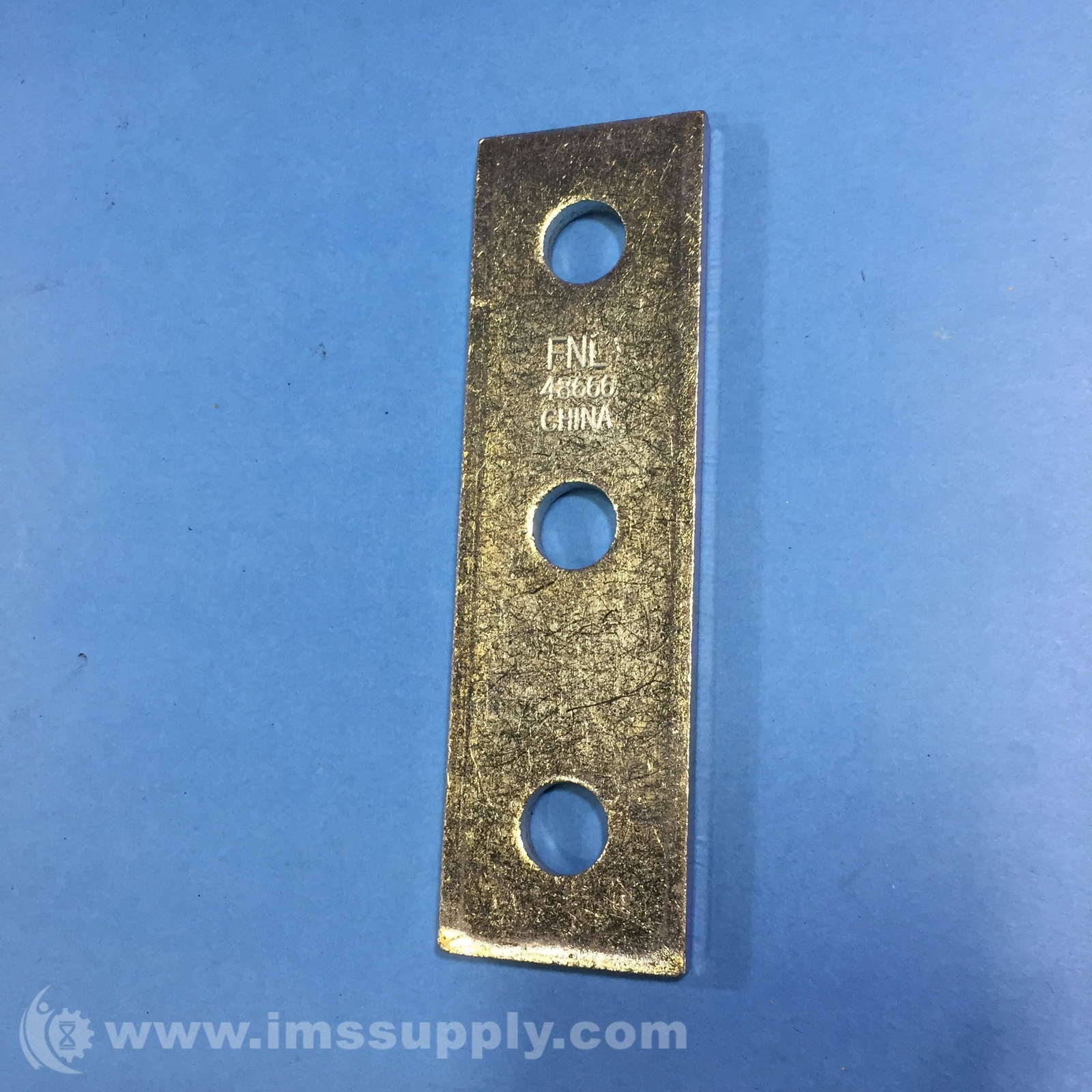 FNL 48666 1-5/8" x 5-3/8" Zinc Finish 3-Hole Splice Plate FNIP | eBay