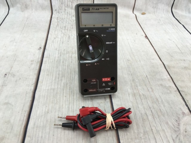 Fluke 77/an Digital Multimeter Test Meter With Leads Diagnostic Tool ...