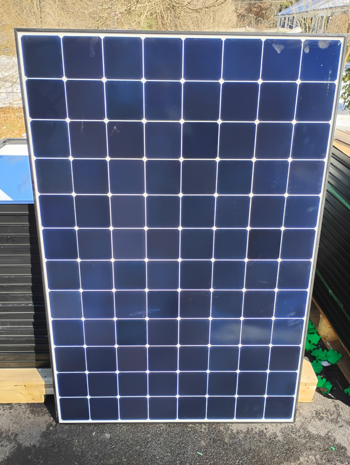 NEW!! 345W SOLAR PANEL 21.5% SUNPOWER X21-345-E-AC 41.2"x61.3"x1.8 ...