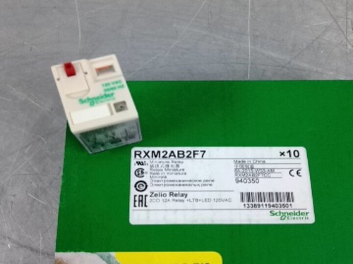 NEW at MostElectric: RXM2AB2F7 TELEMECANIQUE RELAY 2NO2NC,12AMP,120VAC ...