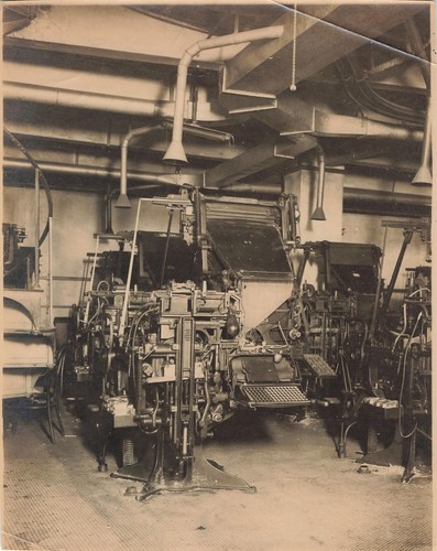 Printing Presses 1930s Press Photo Machinery AC Manufacturing Equipment ...