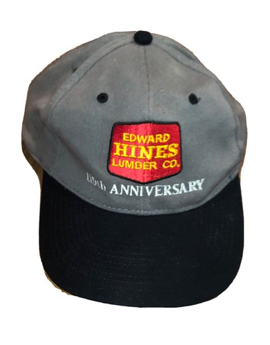 Edward Hines Lumber Co. “110th Anniversary” Vintage Adjustable Hat | eBay