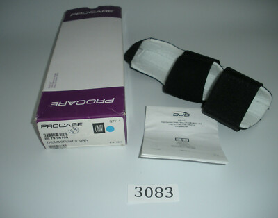 PROCARE Universal Thumb Splint 9" Ref:79-96100 | eBay