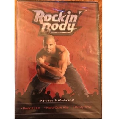 BEACHBODY Rockin' Body SHAUN T - 2 Workouts ROCK IT OUT ABS BOOTY DVD ...