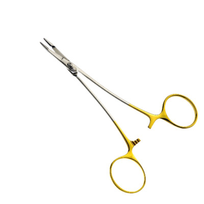 TC Kaye Needle Holder/Scissors, 4.75", Straight, Delicate Smooth Jaws ...