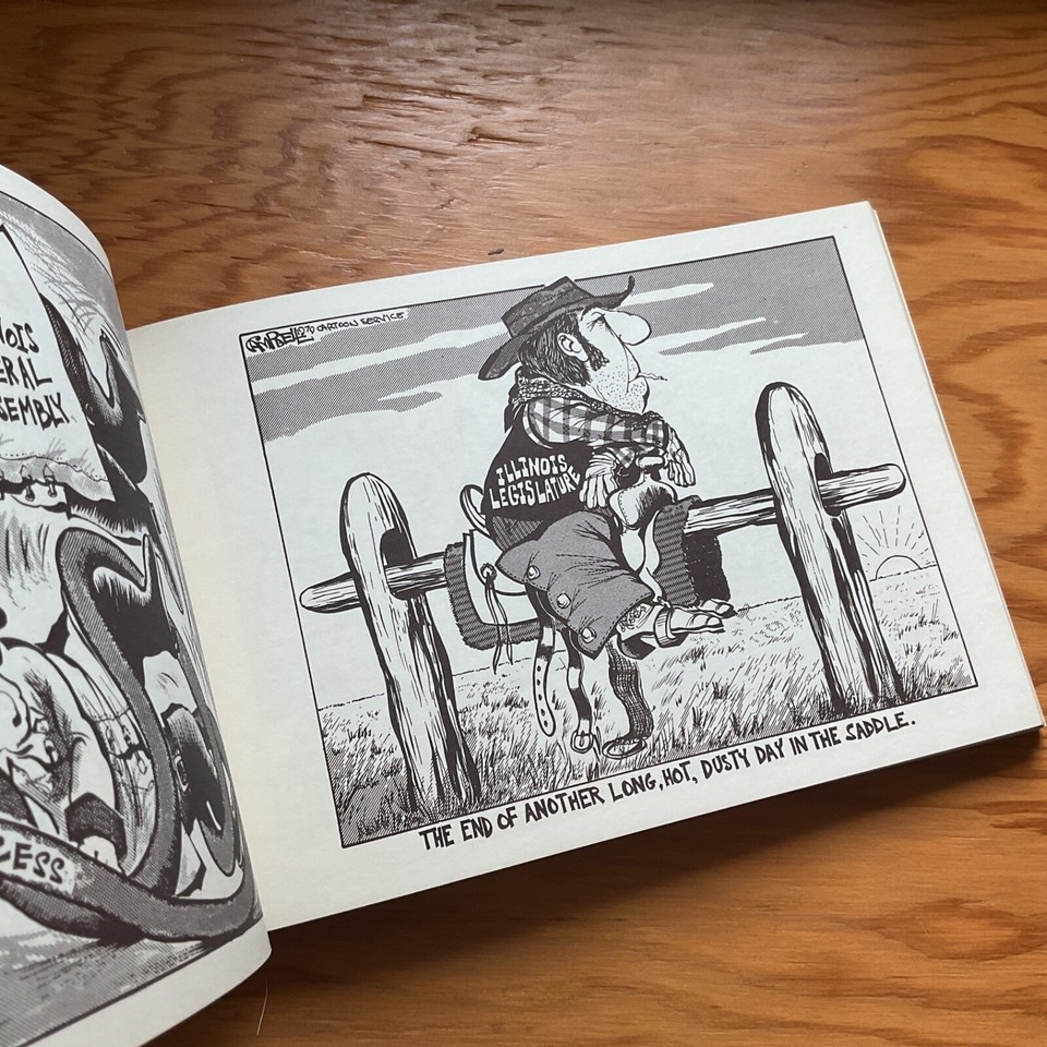 Campbell Cartoon Service The Last Cartoons Bill Campbell 1980 | eBay