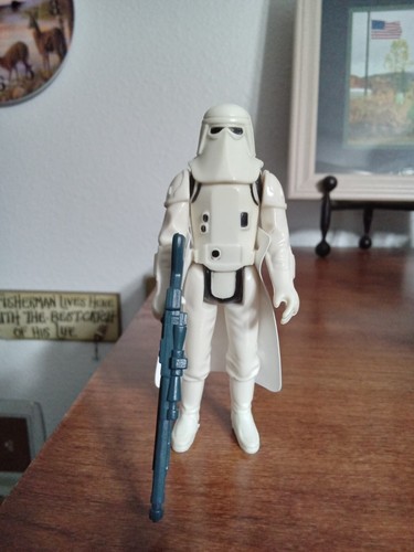 Vintage Star Wars 1980 HOTH STORMTROOPER Snowtrooper Figure Complete HK ...