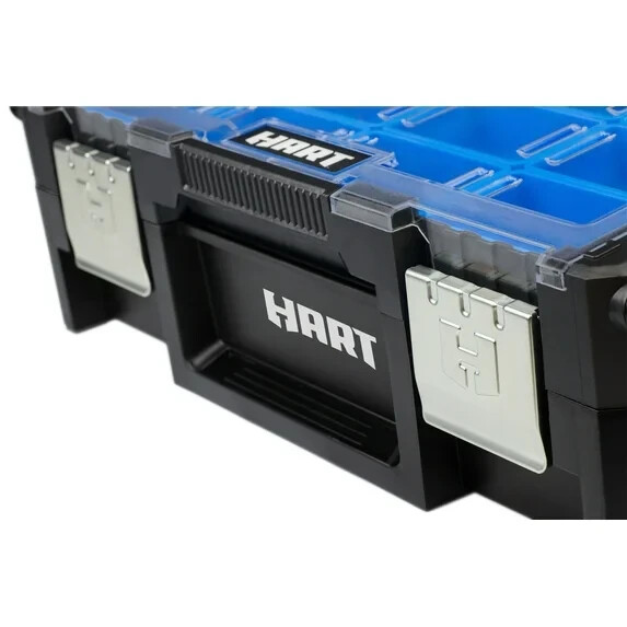 HART 18" Cantilever Organizer, Resin Tool Box for Small Tools and Parts ...