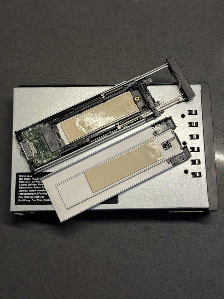 Dell Precision M.2 Flex Bay Module DPWC700 for T5820, T7820, T7920 ...