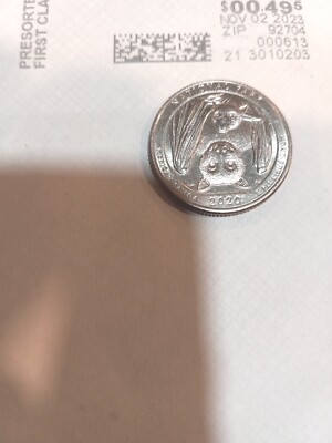 2020 American Samoa Bat V75 Privy Marked West Point Quarter Rare | eBay