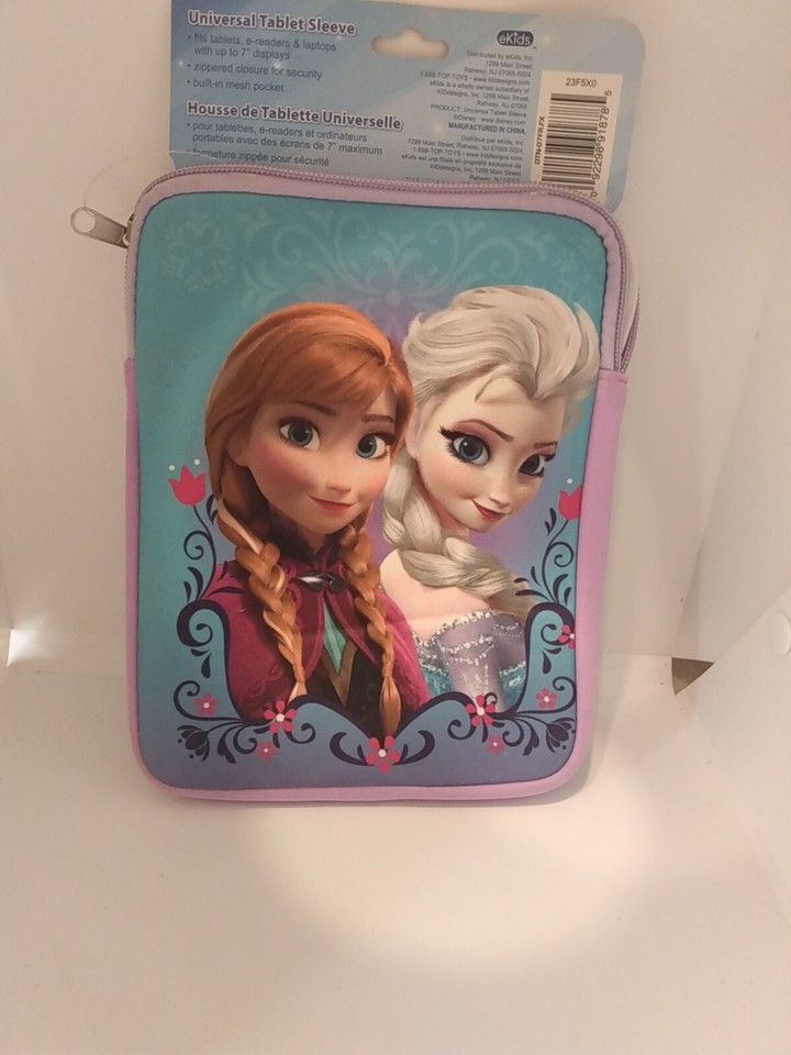 DISNEY FROZEN Elsa & Anna Universal Tablet Sleeve 7" NEW | eBay
