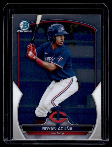 2023 Bowman Chrome Prospects Bryan Acuna Minnesota Twins #BCP-37 | eBay