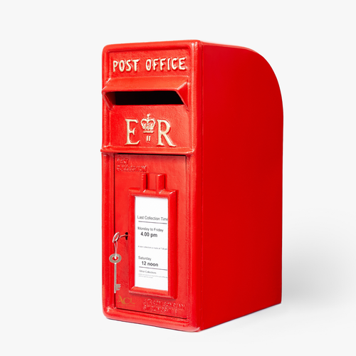Post Box Wall Mounted/Pillar Mount Letterbox with Lock Outdoor Mailbox ...