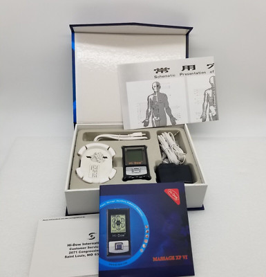 Hidow XP VI TENS Unit Hi-Dow Massage Muscle Stimulator Pain Relief ...