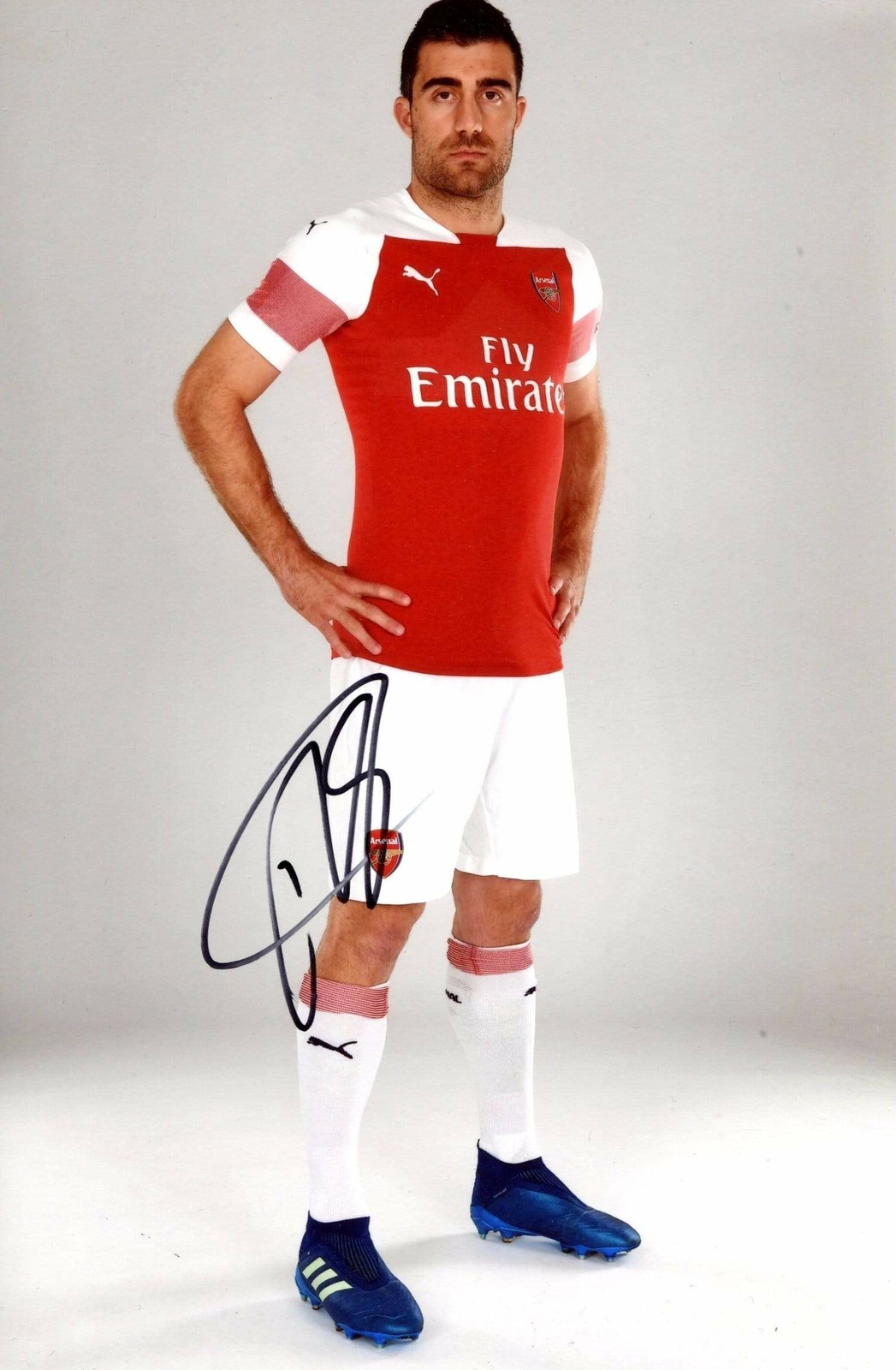 SOCCER Socrates (+) FC ARSENAL autograph, In-Person signed photo | eBay