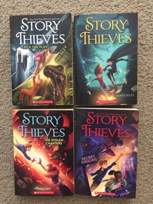Lot of 4 Story Thieves Series PB Books by James Riley - VG - Free ...