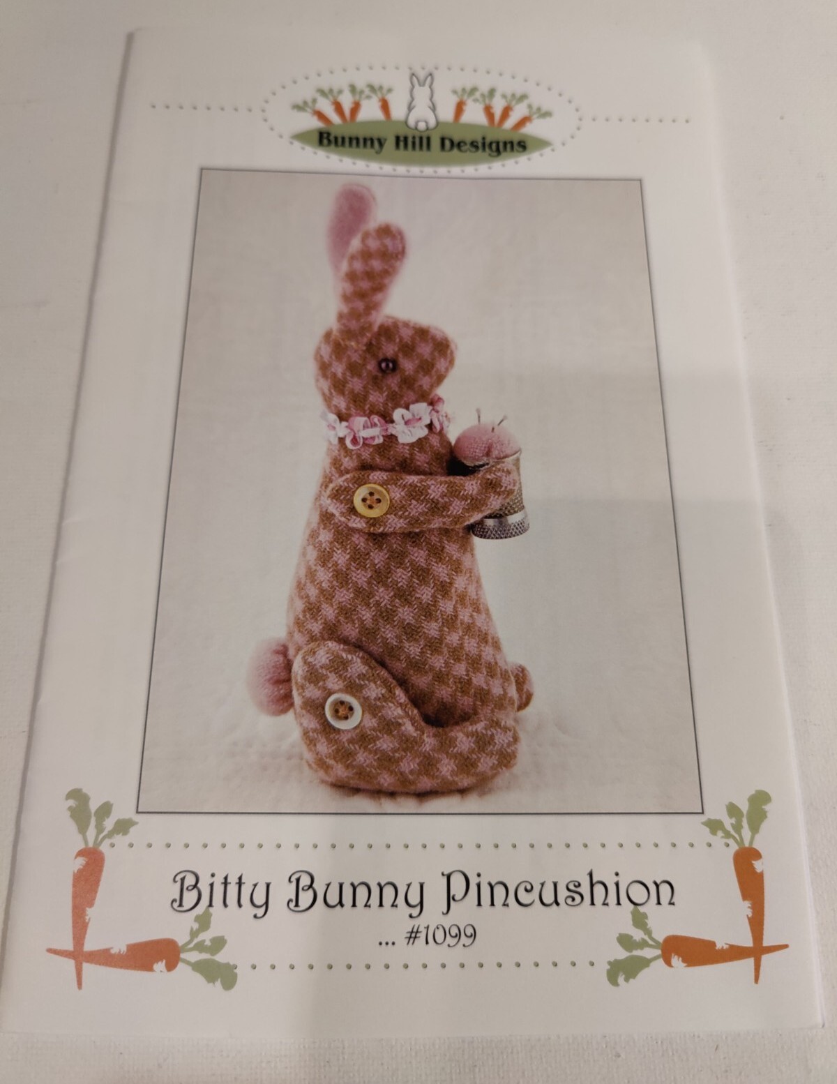 Bunny Hill Designs BITTY BUNNY Pincushion Pattern #1099 2007 for sale online | eBay