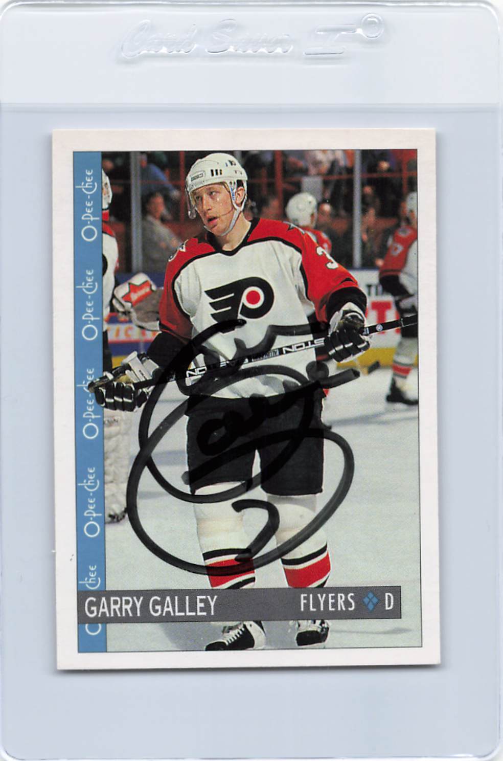 1992/93 O-Pee-Chee #317 Garry Galley Flyers Signed Auto *J7326 | eBay