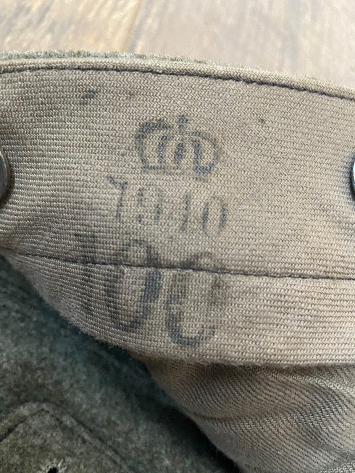 Vtg WW2 1940 Swedish Military Wool Cargo Pants W 32 … - Gem