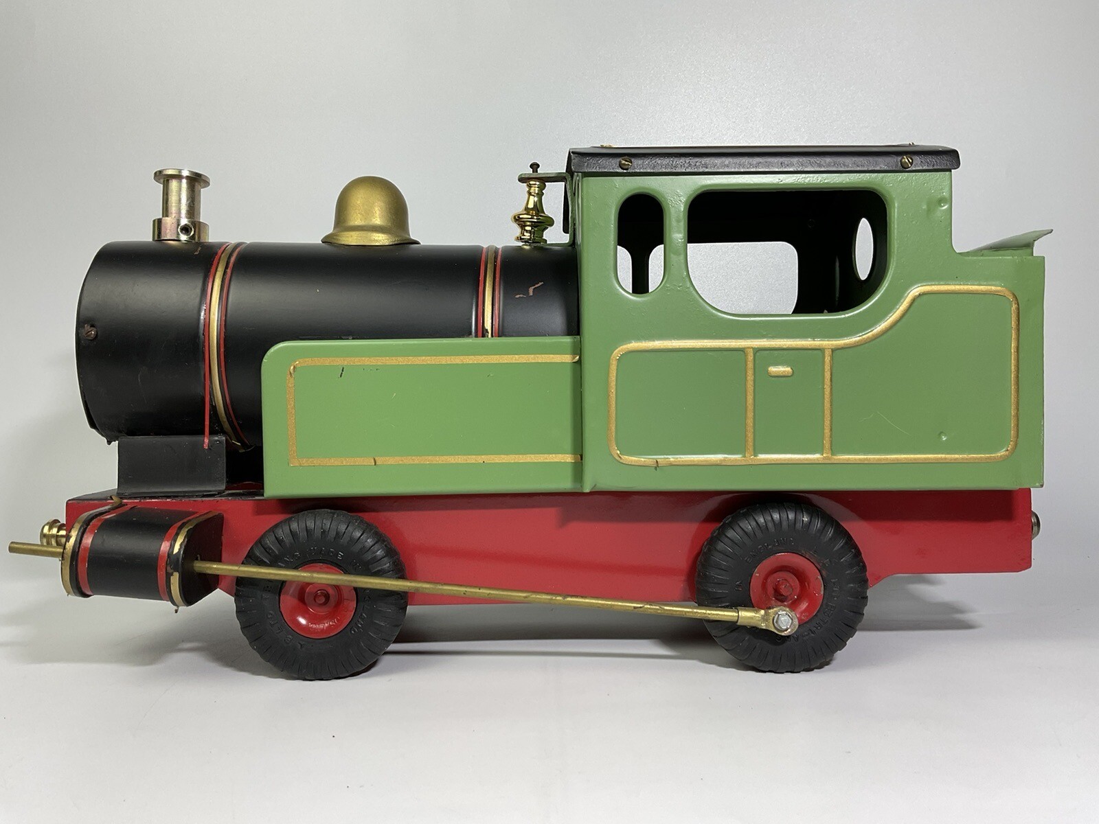 VTG Tri-ang Puff-Puff Pressed Steel Train Locomotive 17" Made in ...