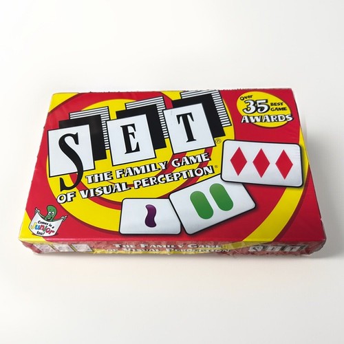 SET The Family Game of Visual Perception Educational Game New | eBay