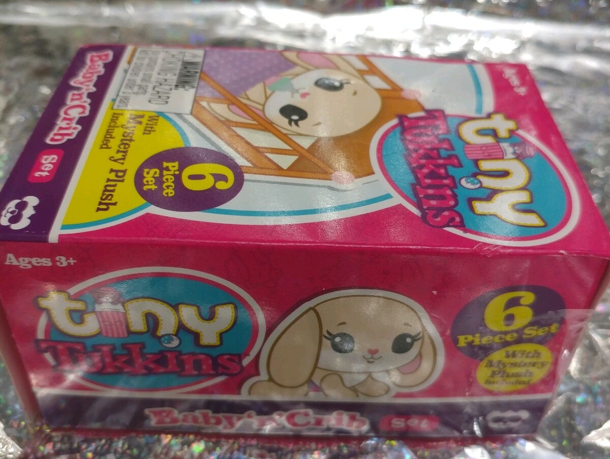 Tiny Tukkins Baby 'n' Crib Mystery Plush Pack | eBay
