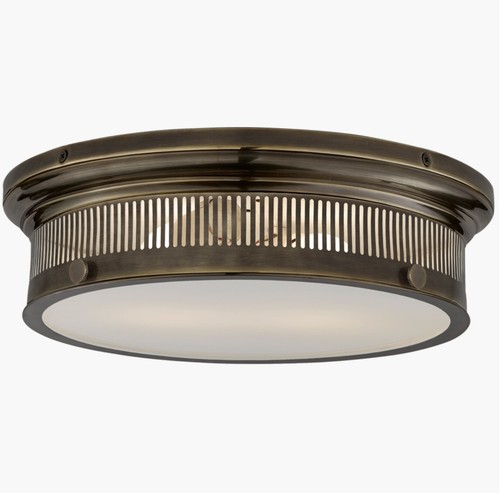 Visual Comfort Alderly Flush Mount Ceiling Light In Bronze | eBay