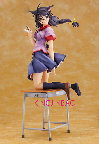 GSC Scale 1/8 Bakemonogatari Hanekawa Tsubasa Character Figure ...