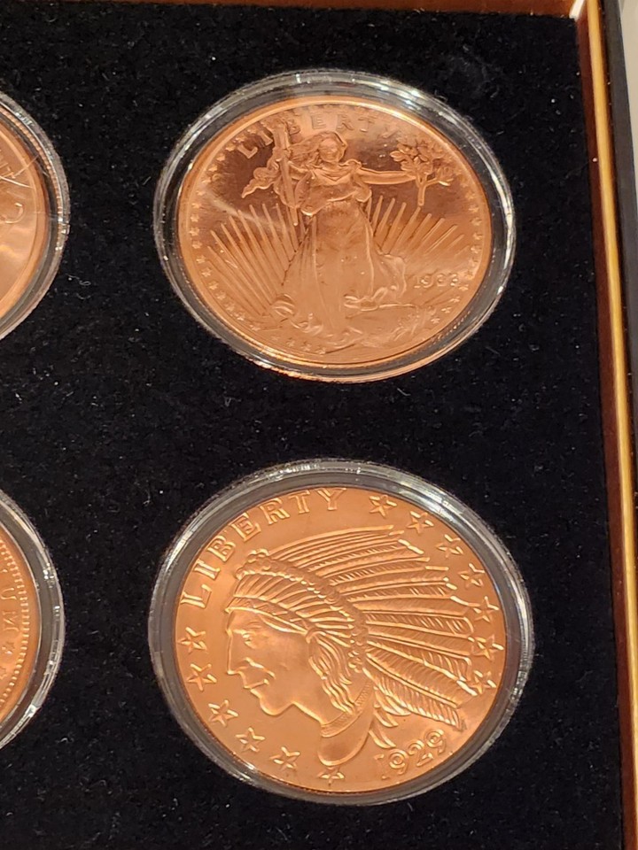 Gold and Silver Pawn Shop copper coin box set | eBay