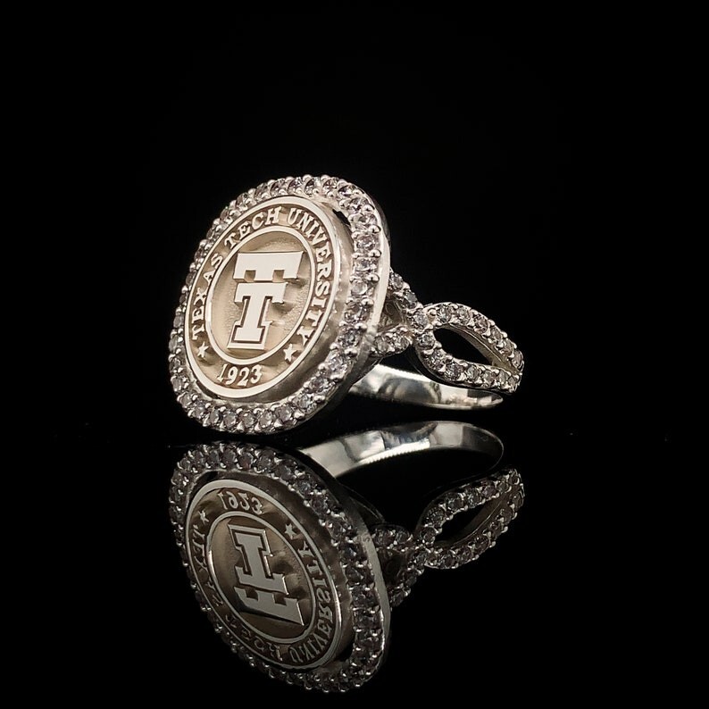 Texas Tech University Class Ring – TTU Custom Graduation Ring for Women ...