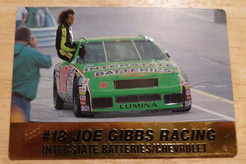 1994 #44 Action Packed Race card # 18 Joe Gibbs Racing | eBay