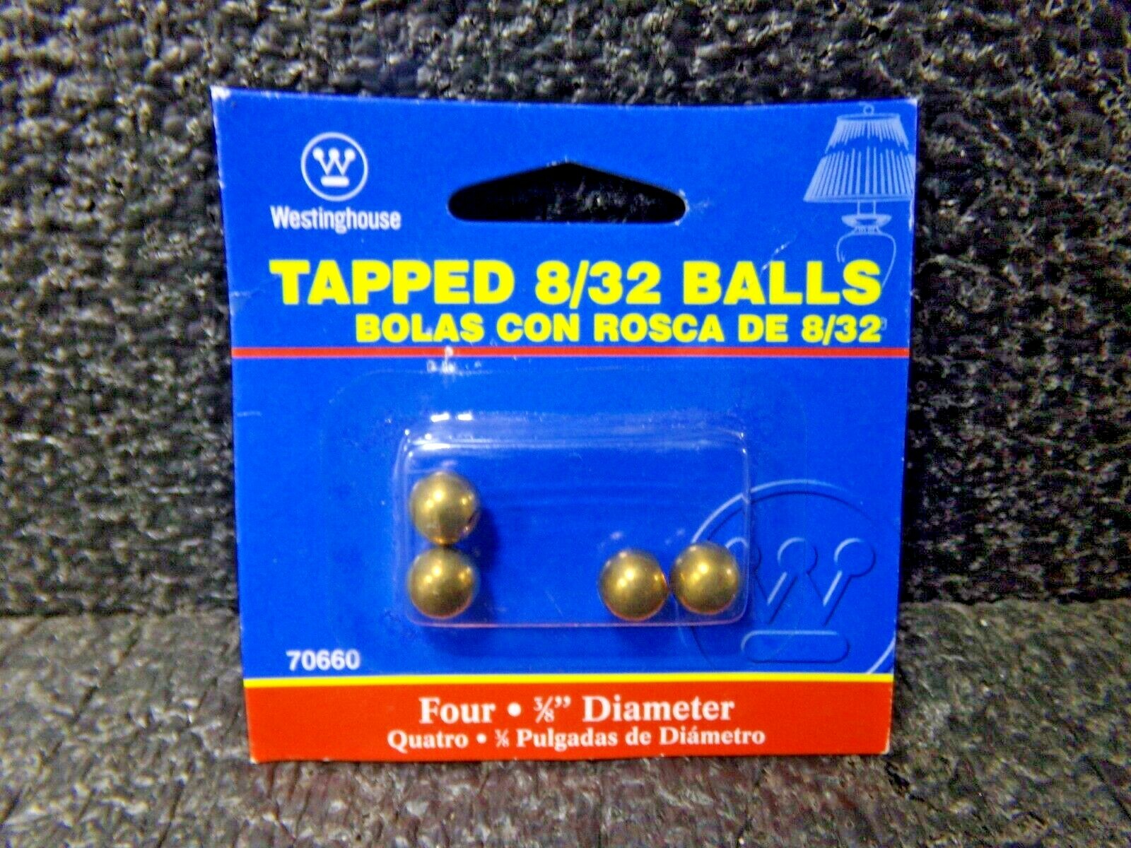 4 WESTINGHOUSE TAPPED 8/32 BALLS 3/8 DIAMETER | eBay
