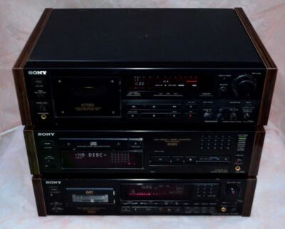 SONY wood side panels DECK wood side K850ES K870ES K890ES TC-K770ES ...