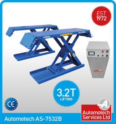 MID RISE / SURFACE MOUNT SCISSOR LIFT / CAR RAMP / CAR LIFT 3.2T / 2 ...