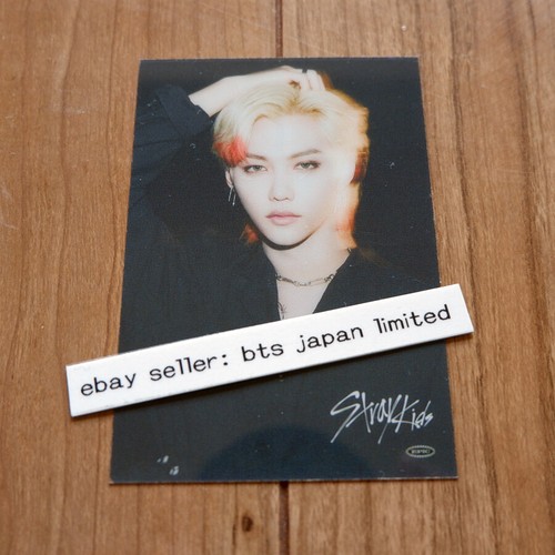 Felix Stray Kids Scars / Thunderous Official Photocard A B C Normal FC ...