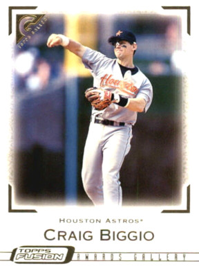 2001 Topps Fusion #58 Craig Biggio Houston Astros HOF | eBay