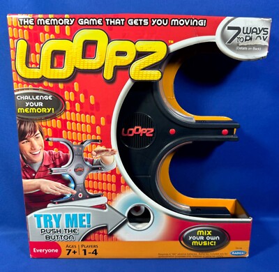 New - LOOPZ - Memory Game REPEAT THE BEAT Reflex Master LIGHTS & MUSIC ...